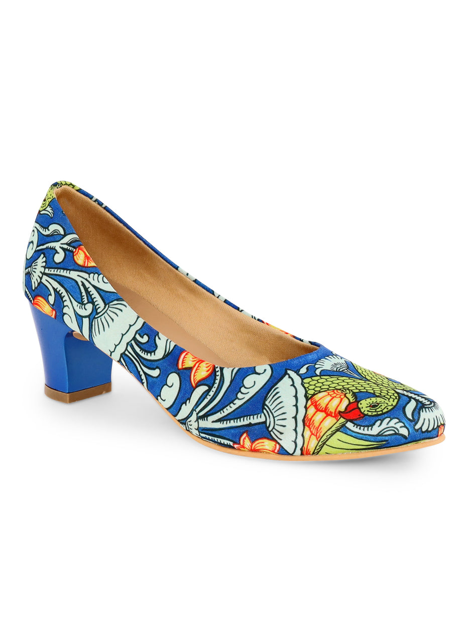 Buy Handmade High Heel Stilettos Online with Traditional Indian Prints ...
