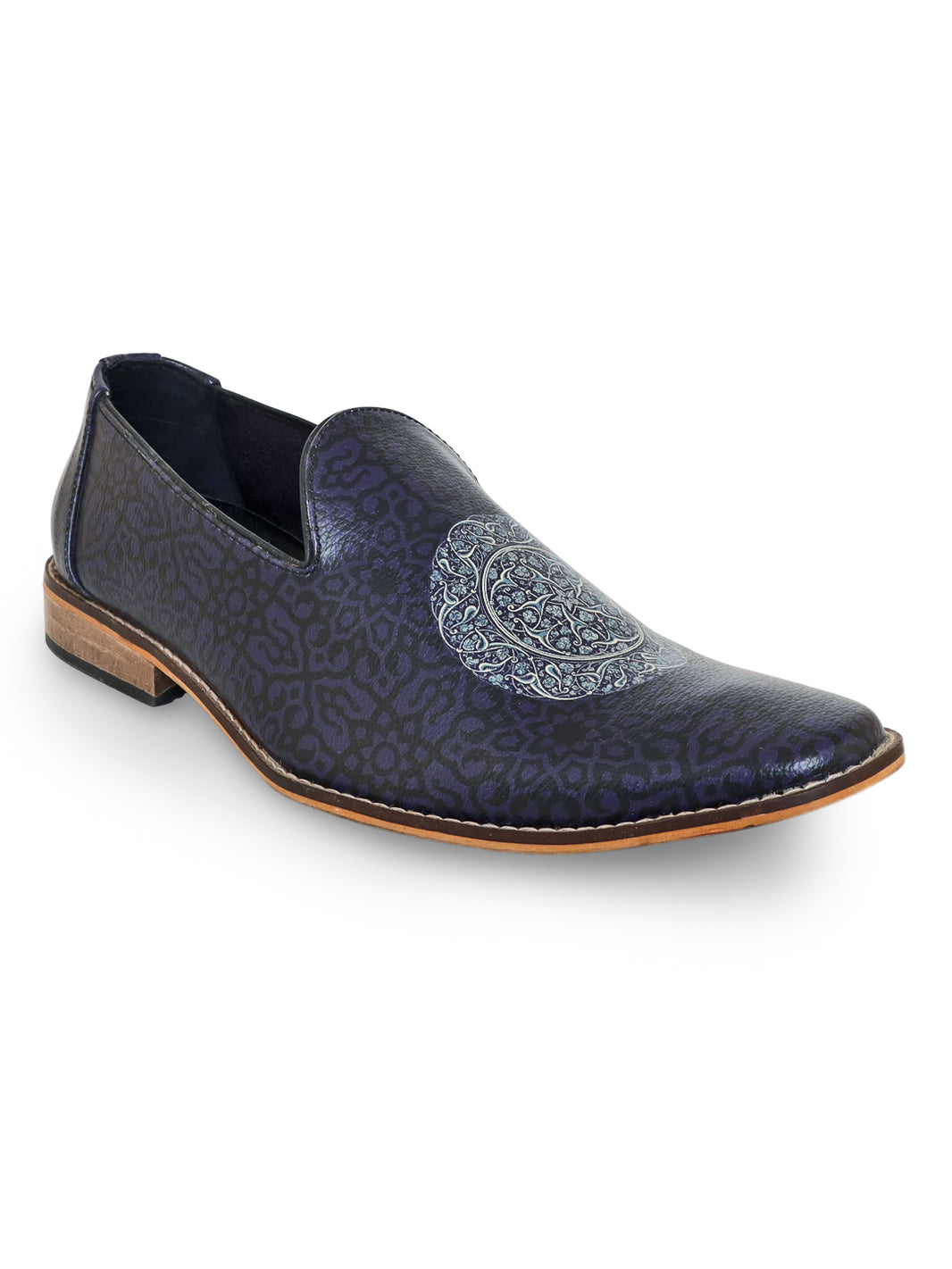 Shop for Unique Handcrafted Indian Art Inspired Printed Loafers for Men ...