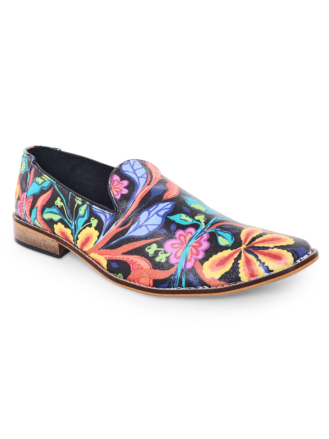 Shop for Unique Handcrafted Indian Art Inspired Printed Loafers for Men ...